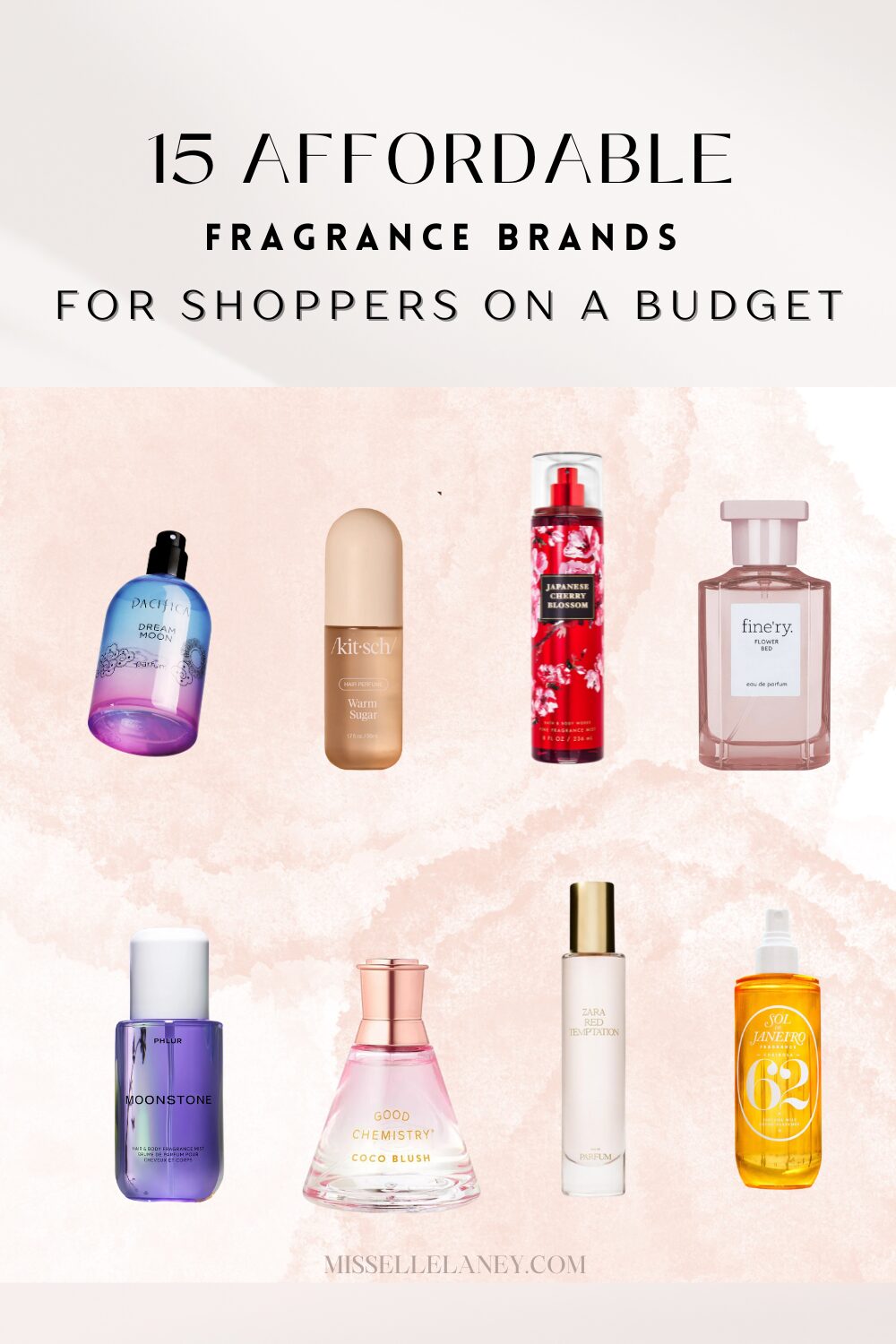 15 Popular Affordable Fragrance Brands Priced $25 and Under - Miss Elle ...